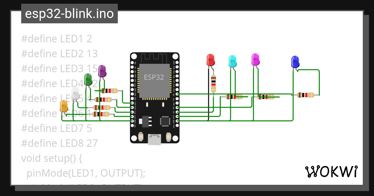 esp32-blink.ino - Wokwi ESP32, STM32, Arduino Simulator