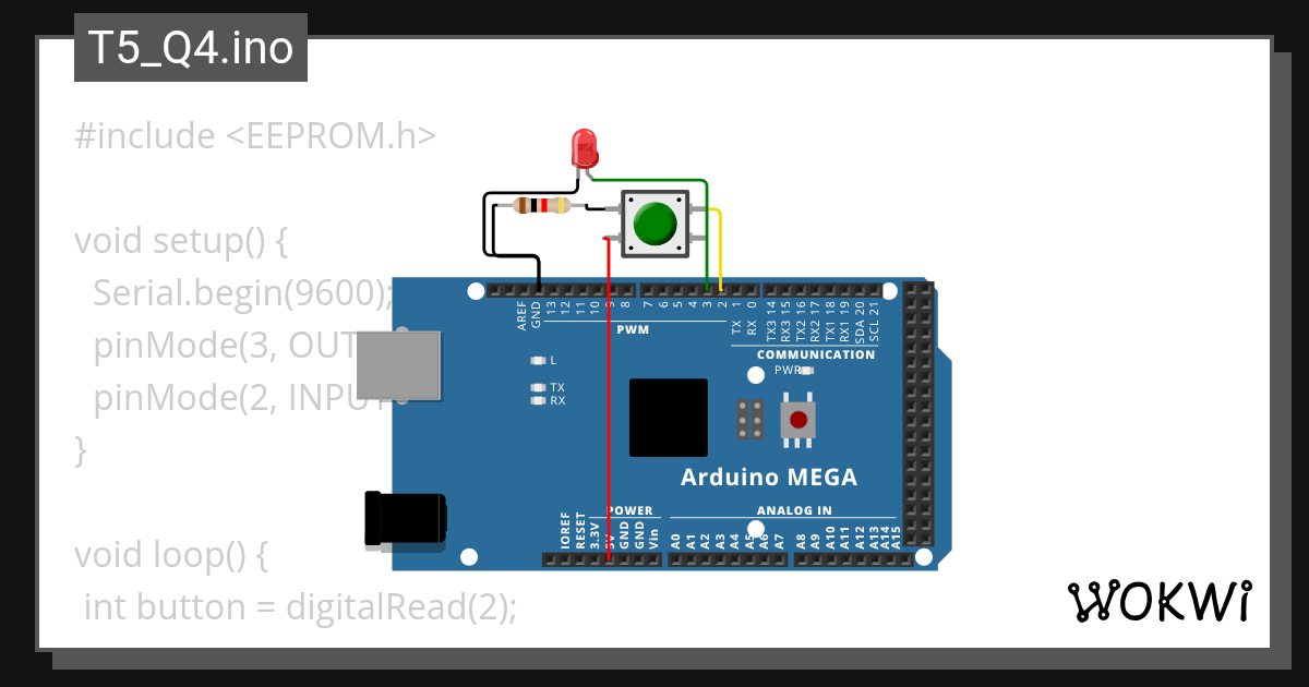 T5-Q1 - Wokwi ESP32, STM32, Arduino Simulator T5-Q1 - Wokwi ESP32, STM32, Arduino Simulator
