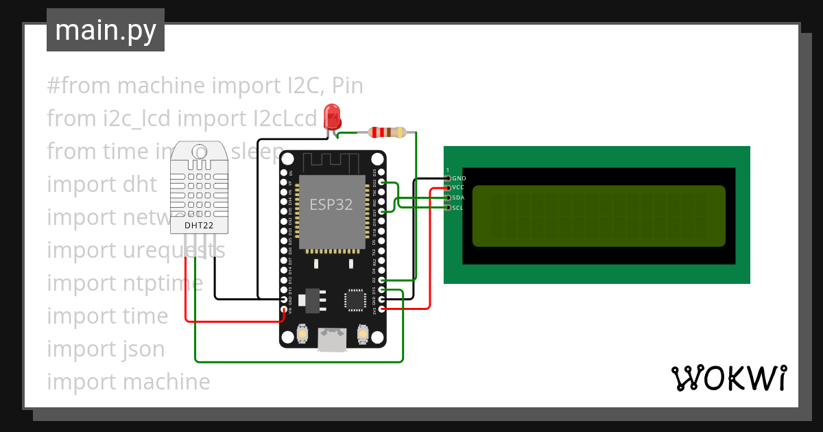 Untitled project - Wokwi ESP32, STM32, Arduino Simulator