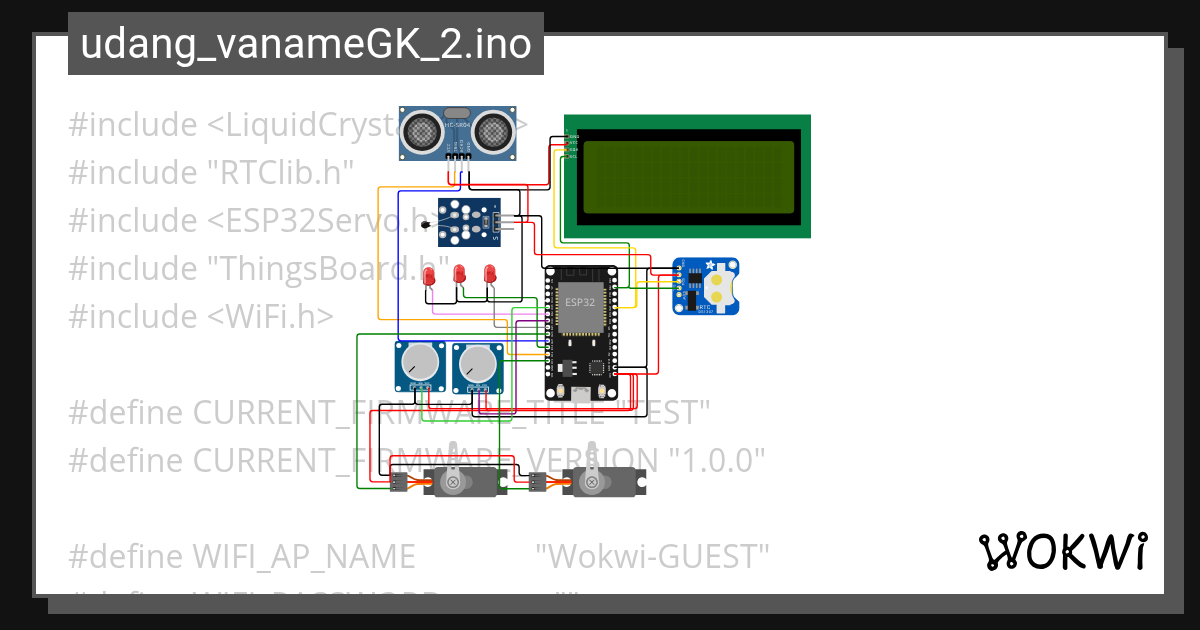 Budidaya Udang Vaname 1.ino - Wokwi Arduino and ESP32 Simulator