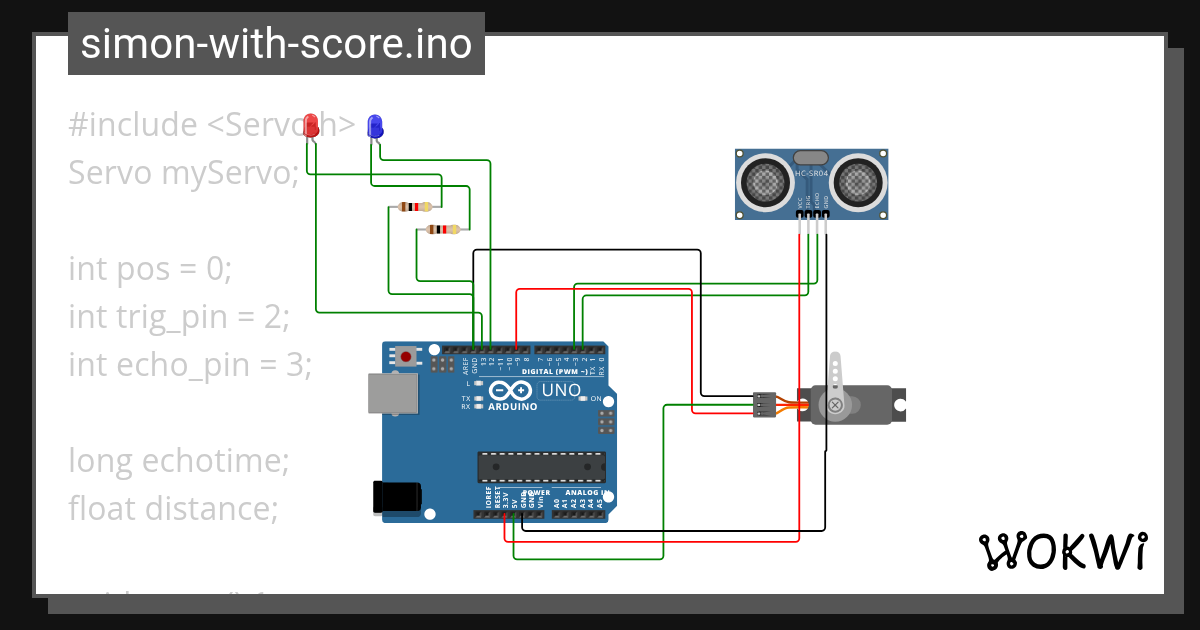 simon-with-score.ino - Wokwi ESP32, STM32, Arduino Simulator