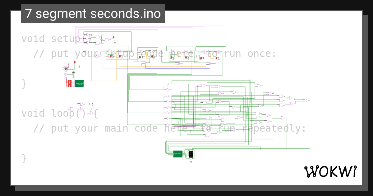 7 Segment O Wokwi Esp32 Stm32 Arduino Simulator 1549