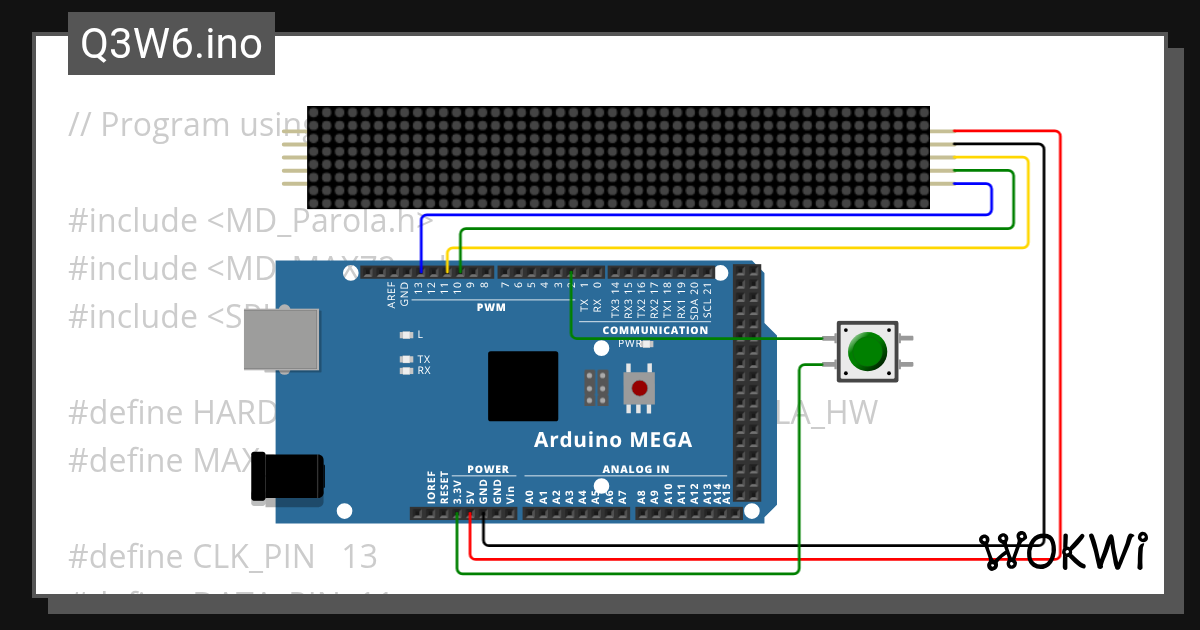 W6Q3 - Wokwi ESP32, STM32, Arduino Simulator