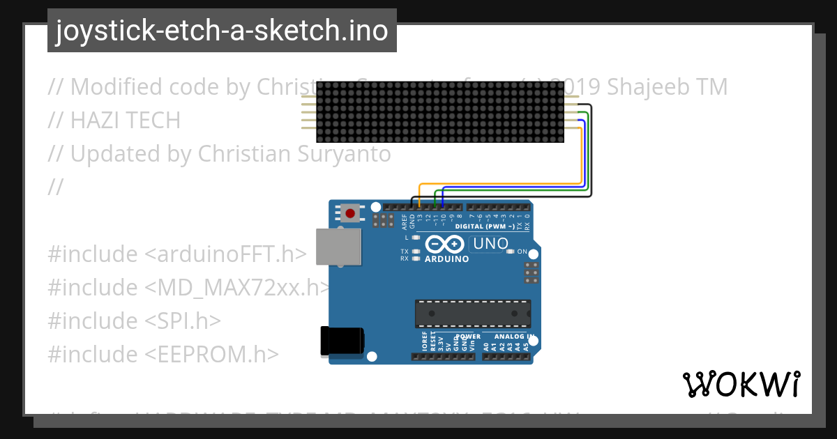 joystick-etch-a-sketch.ino - Wokwi ESP32, STM32, Arduino Simulator