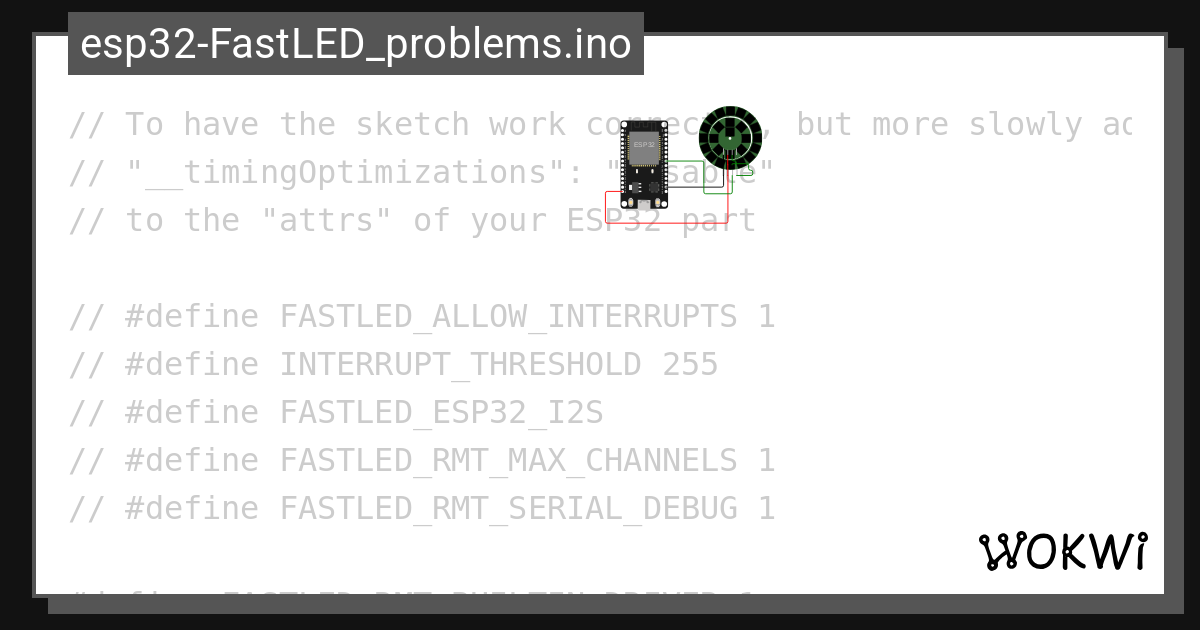 Esp32 Fastledo Wokwi Esp32 Stm32 Arduino Simulator 