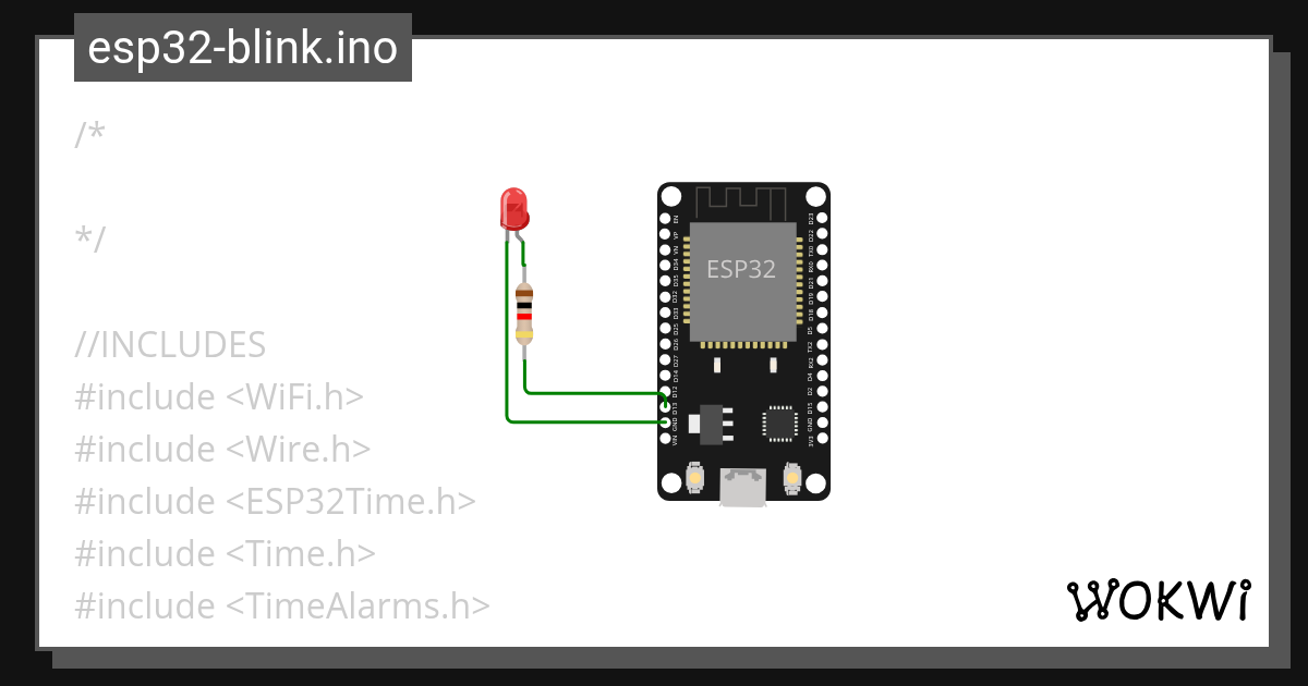 Esp32 O Wokwi Esp32 Stm32 Arduino Simulator