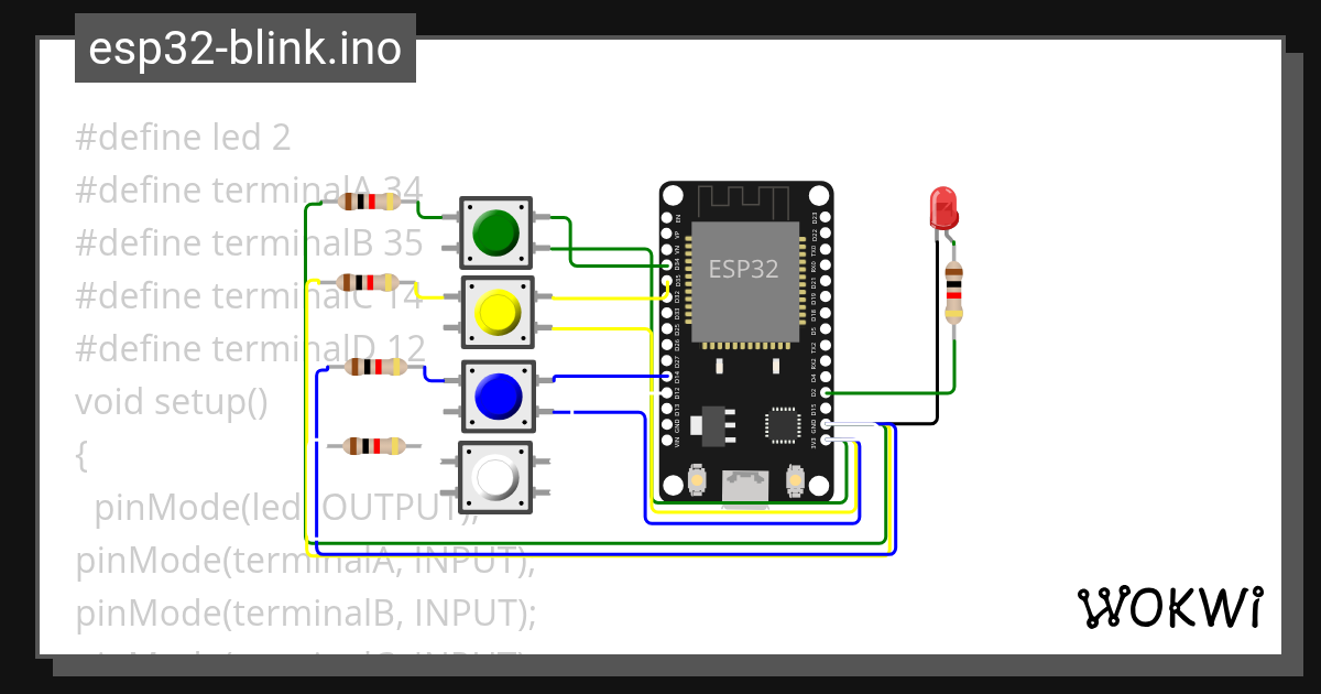 esp32-blink.ino - Wokwi ESP32, STM32, Arduino Simulator