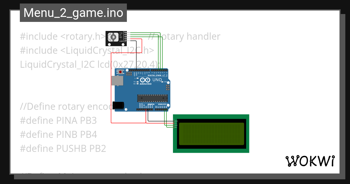 Menu_2_game.ino - Wokwi ESP32, STM32, Arduino Simulator