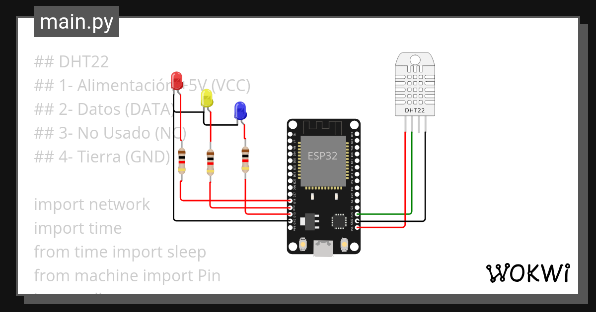 Untitled project - Wokwi ESP32, STM32, Arduino Simulator