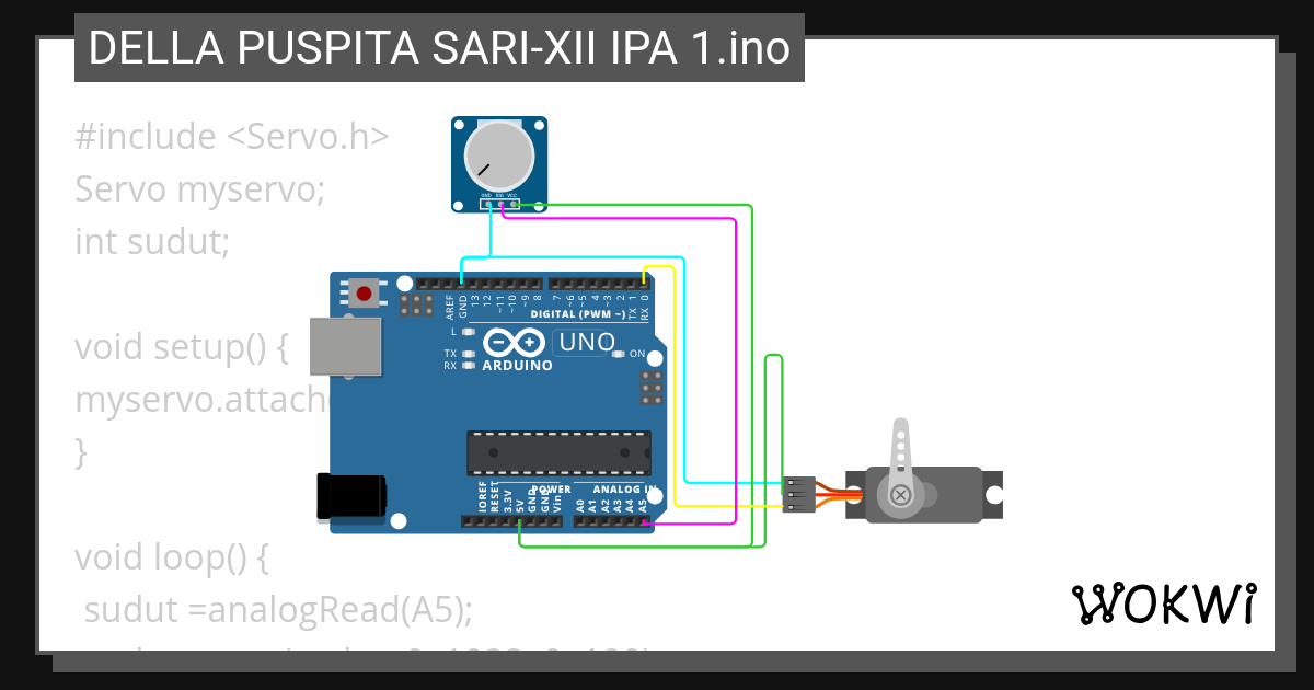 DELLA PUSPITA SARI-XII IPA 1.ino - Wokwi ESP32, STM32, Arduino Simulator