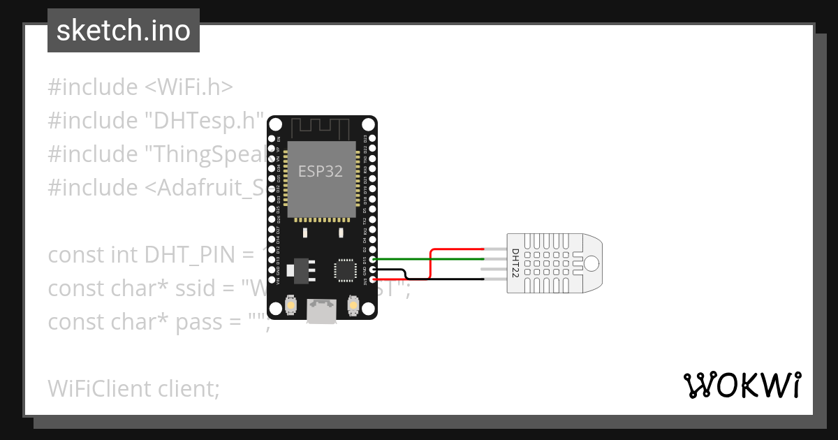 Lab 1 - Task 4 - Wokwi ESP32, STM32, Arduino Simulator