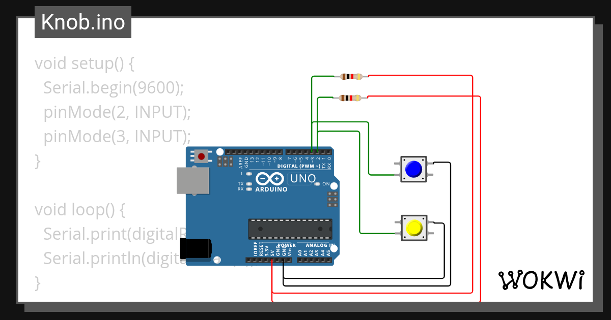 Knob.ino - Wokwi ESP32, STM32, Arduino Simulator