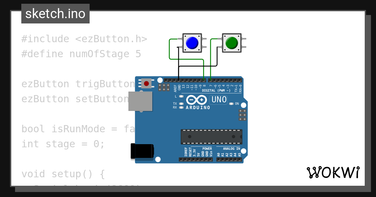 Ezbutton Wokwi Esp32 Stm32 Arduino Simulator