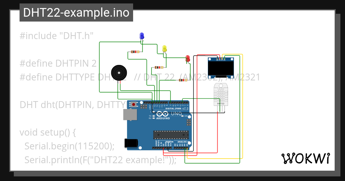DHT22-example.ino - Wokwi ESP32, STM32, Arduino Simulator DHT22-example.ino - Wokwi ESP32, STM32, Arduino Simulator