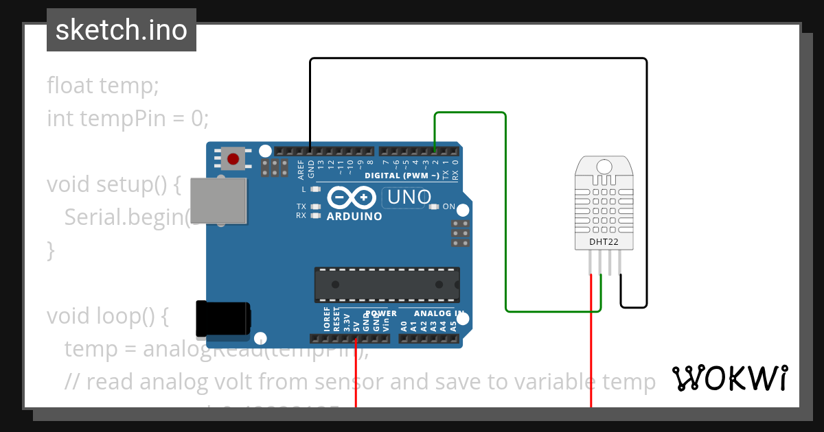 temperature measuring - Wokwi ESP32, STM32, Arduino Simulator temperature measuring - Wokwi ESP32, STM32, Arduino Simulator