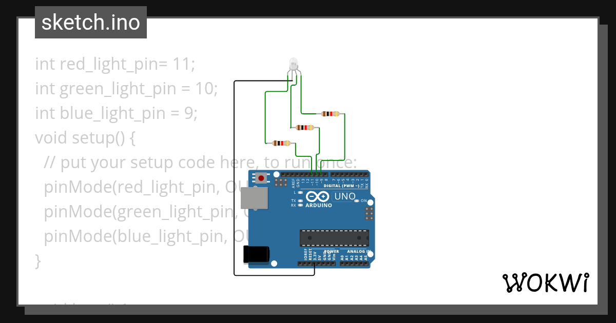 sketch.ino - Wokwi ESP32, STM32, Arduino Simulator