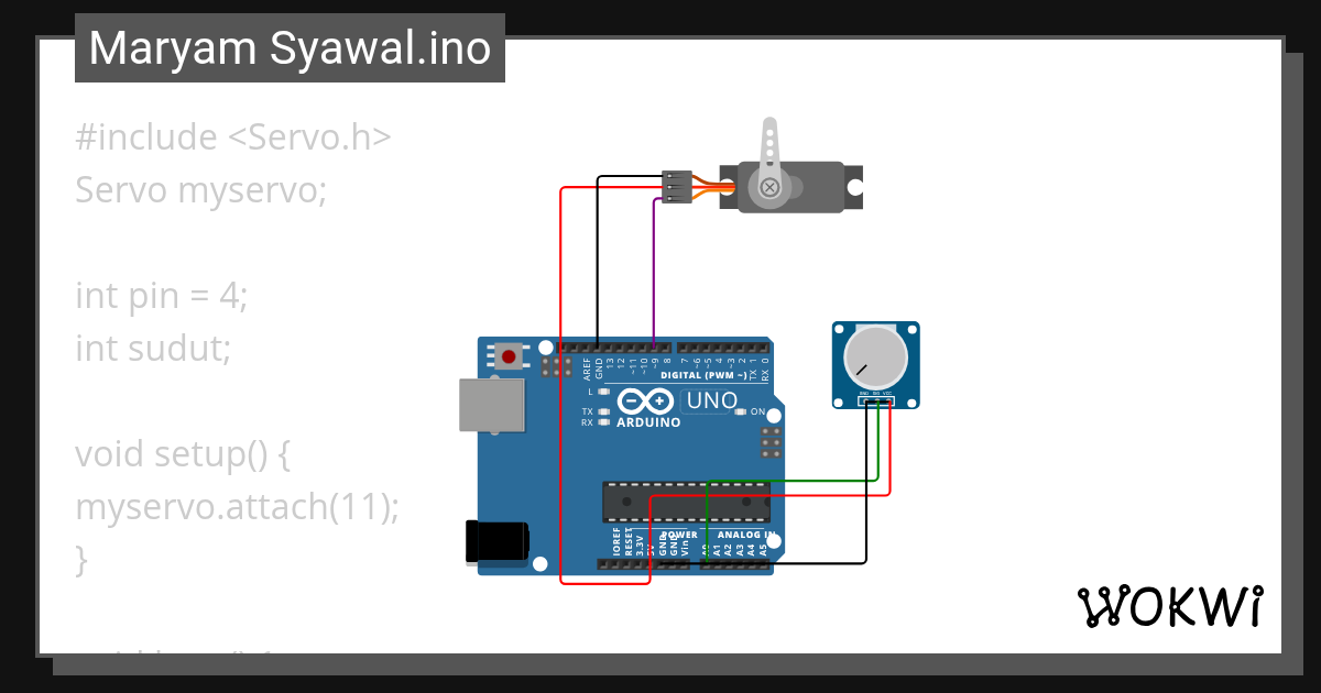 Maryam Syawal.ino - Wokwi ESP32, STM32, Arduino Simulator