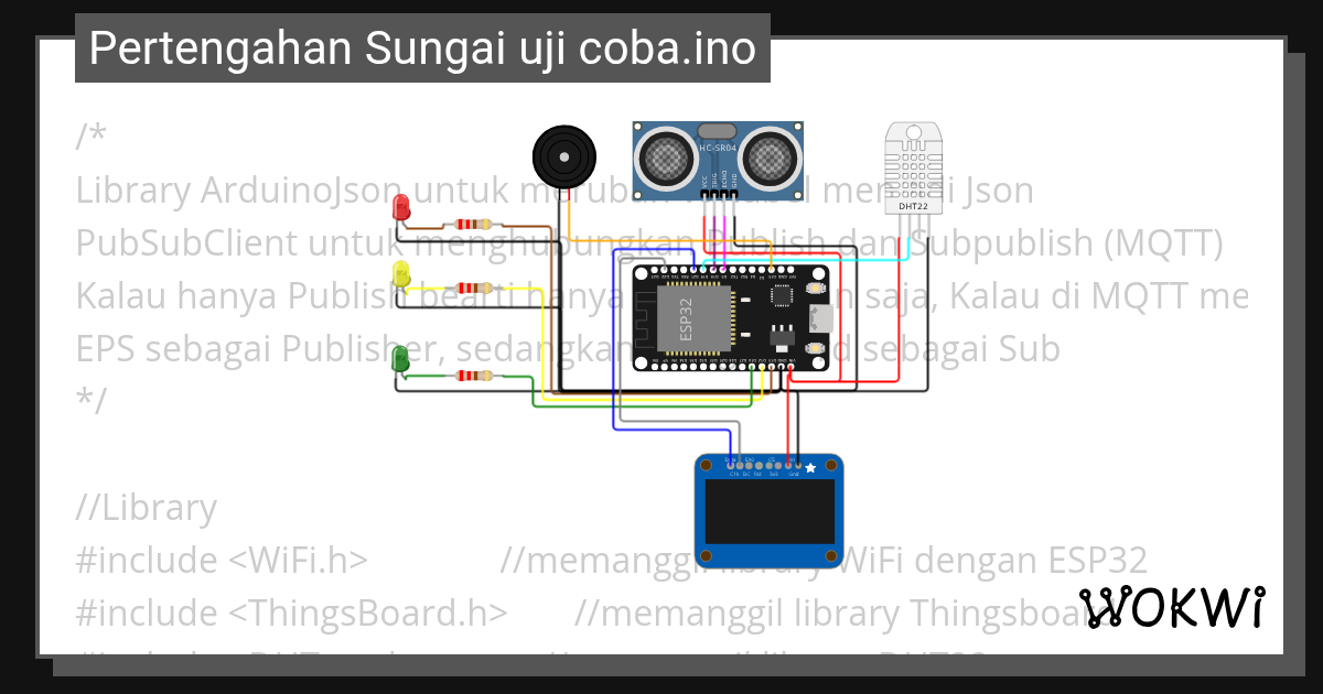 Pertengahan Sungai uji coba.ino - Wokwi ESP32, STM32, Arduino Simulator