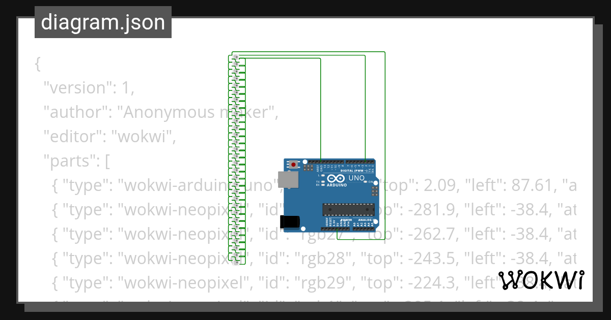 Arcoiris_ciclico_v00.ino - Wokwi ESP32, STM32, Arduino Simulator