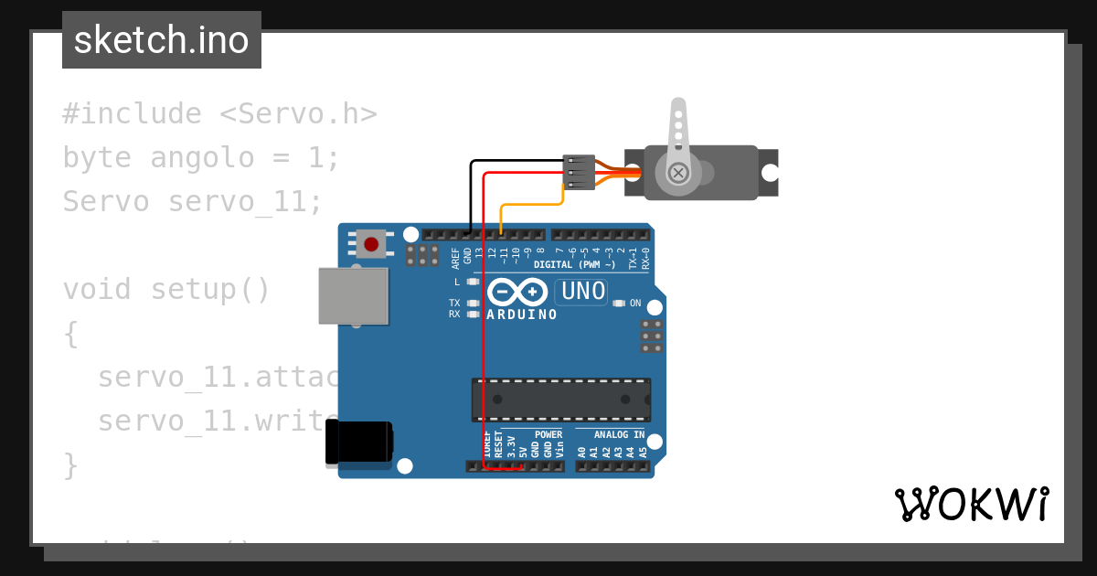 Servowhile Wokwi Esp32 Stm32 Arduino Simulator