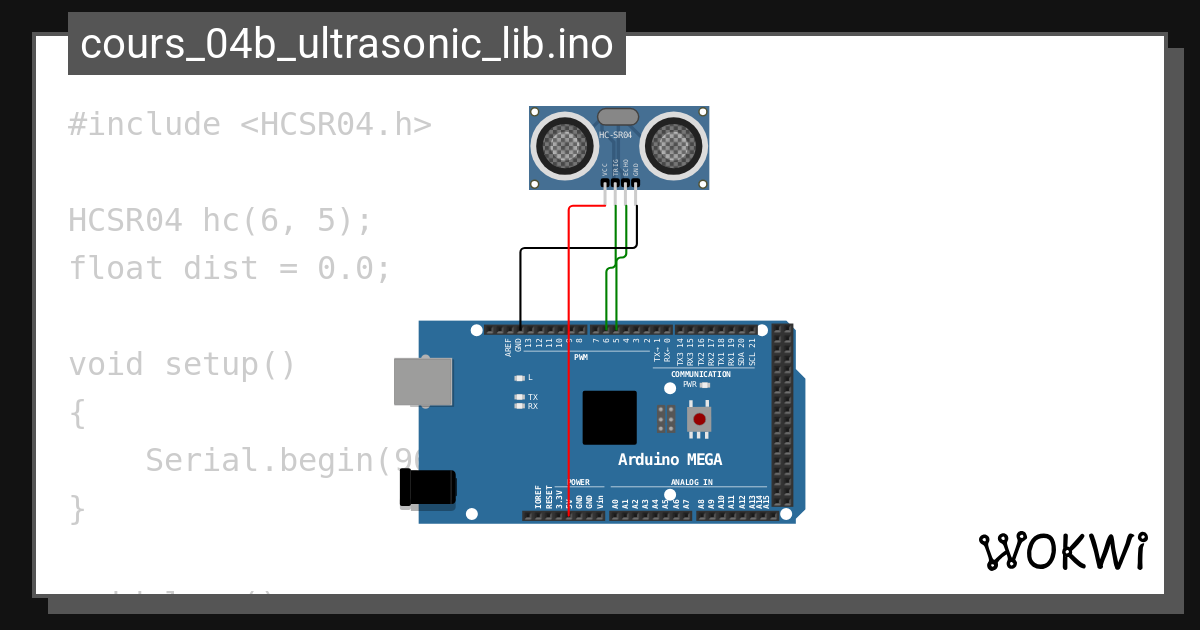 Cours04bultrasonico Wokwi Esp32 Stm32 Arduino Simulator 