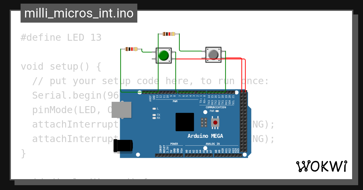 Millimicroso Wokwi Esp32 Stm32 Arduino Simulator