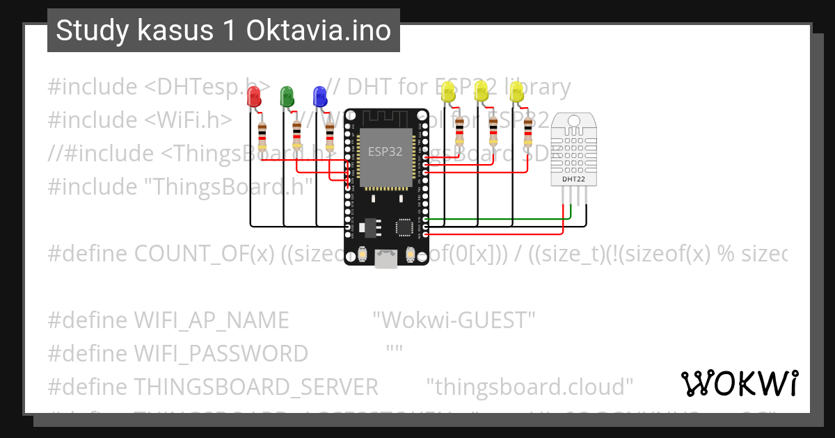 Study kasus 1 Oktavia.ino - Wokwi ESP32, STM32, Arduino Simulator