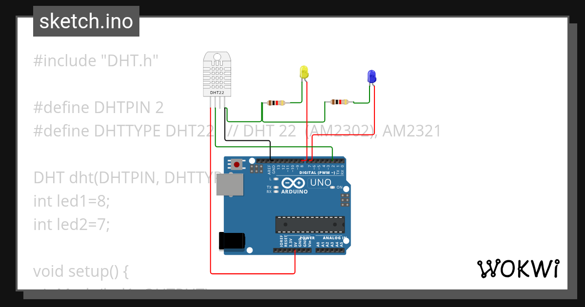 sketch.ino - Wokwi ESP32, STM32, Arduino Simulator