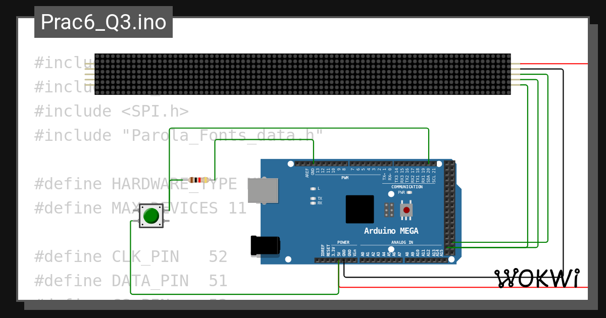 Prac6o Wokwi Arduino And Esp32 Simulator