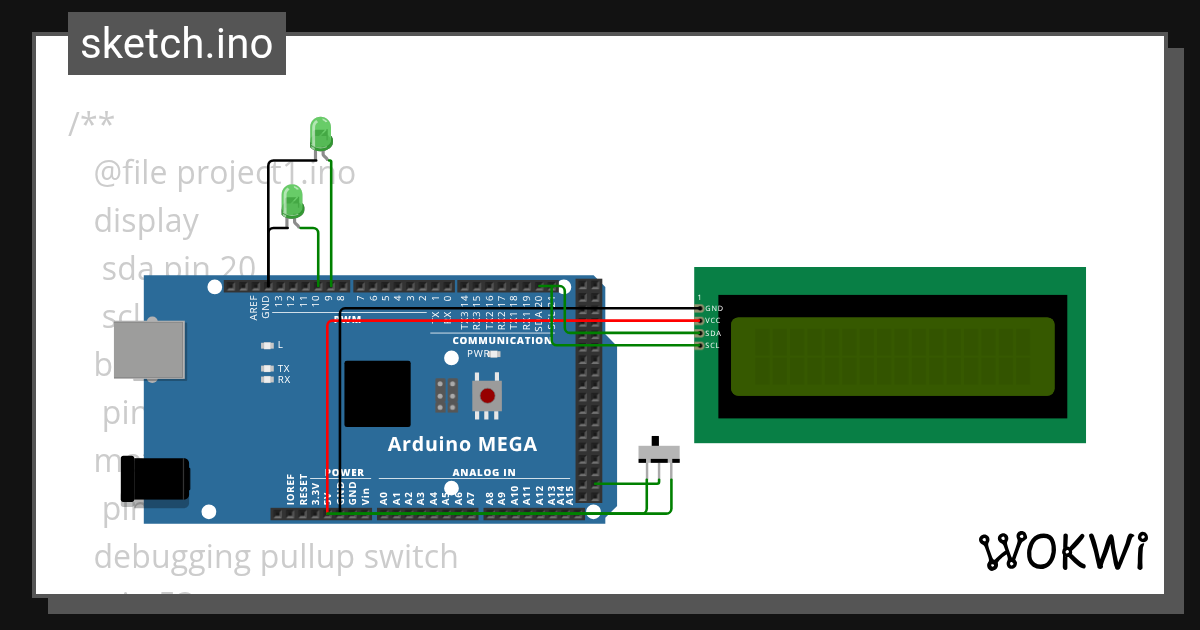 sketch.ino - Wokwi Arduino and ESP32 Simulator