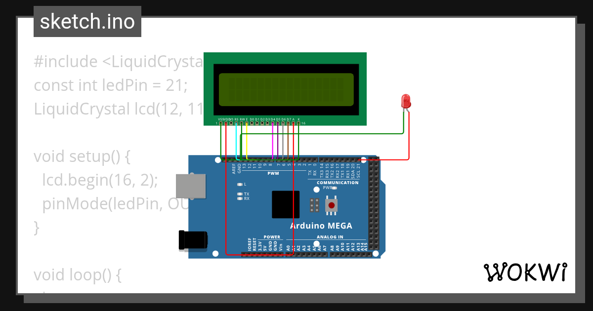 Função While Wokwi Esp32 Stm32 Arduino Simulator 