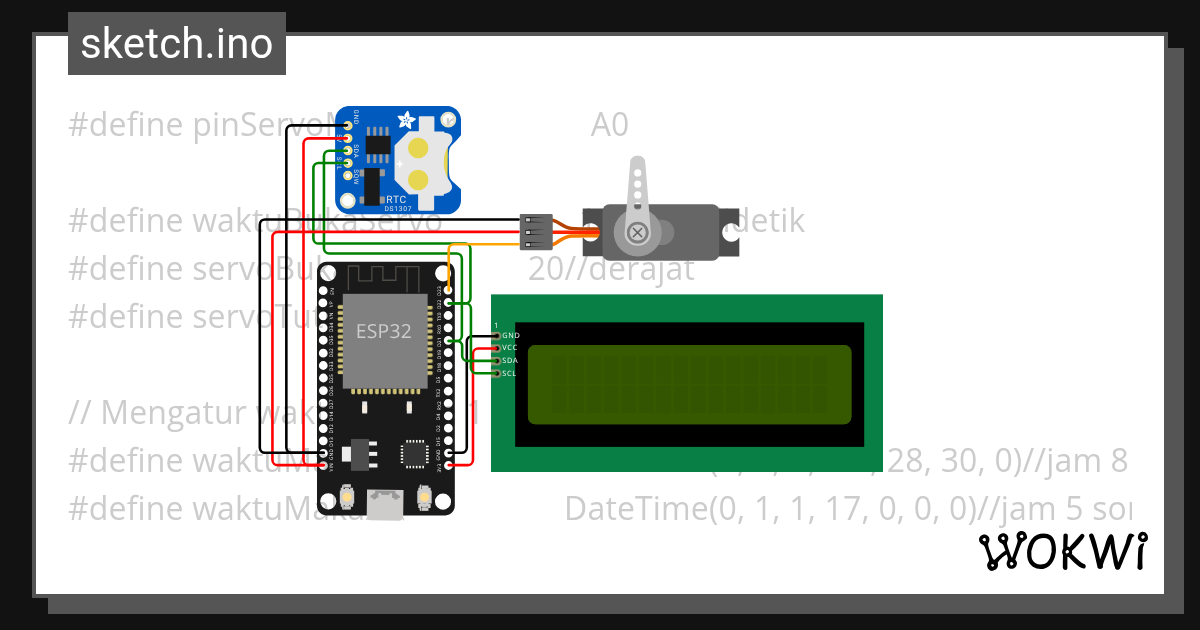 sketch.ino - Wokwi ESP32, STM32, Arduino Simulator