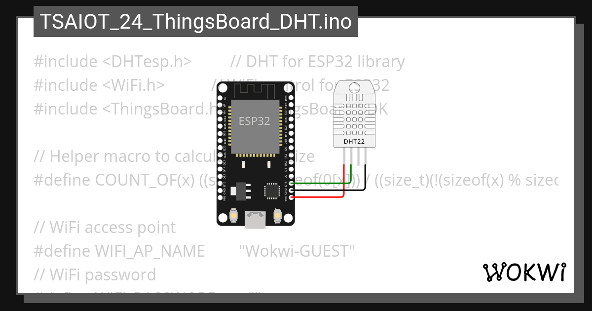 TSAIOT_24_ThingsBoard_DHT.ino - Wokwi ESP32, STM32, Arduino Simulator