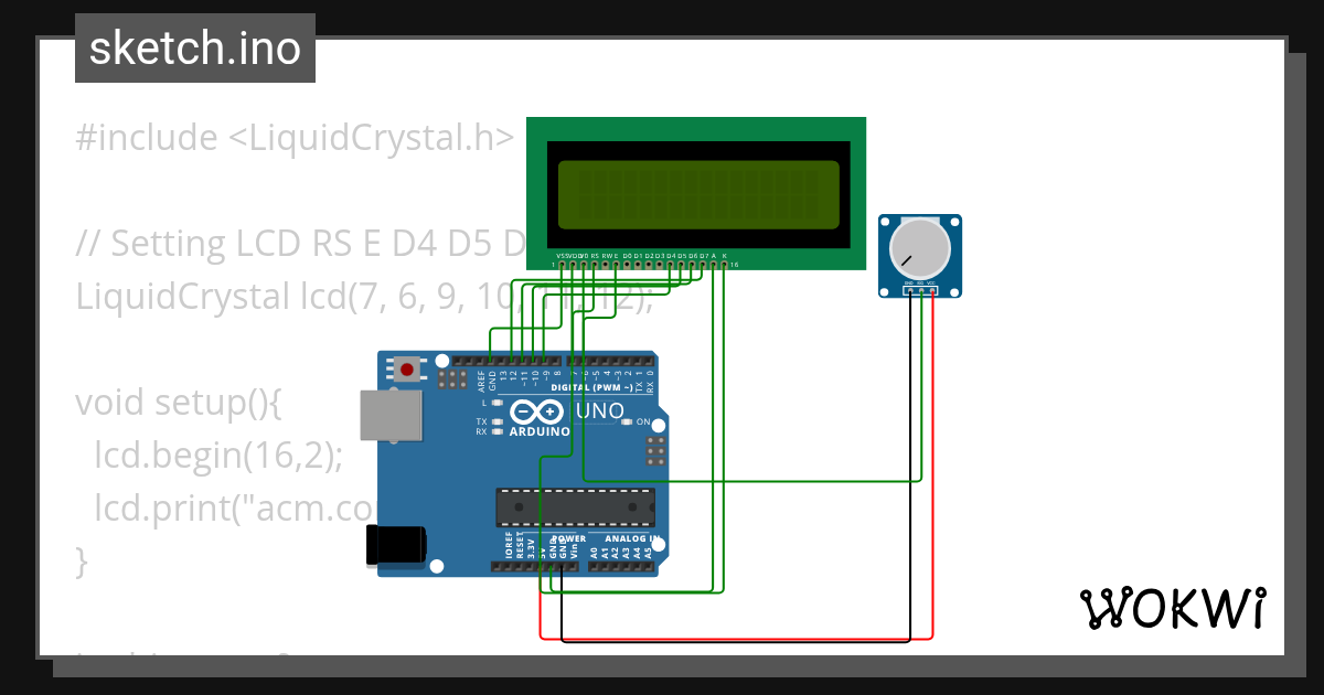 sketch.ino - Wokwi Arduino and ESP32 Simulator