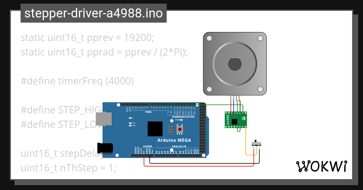 Stepper Driver O Wokwi Esp32 Stm32 Arduino Simulator 2527