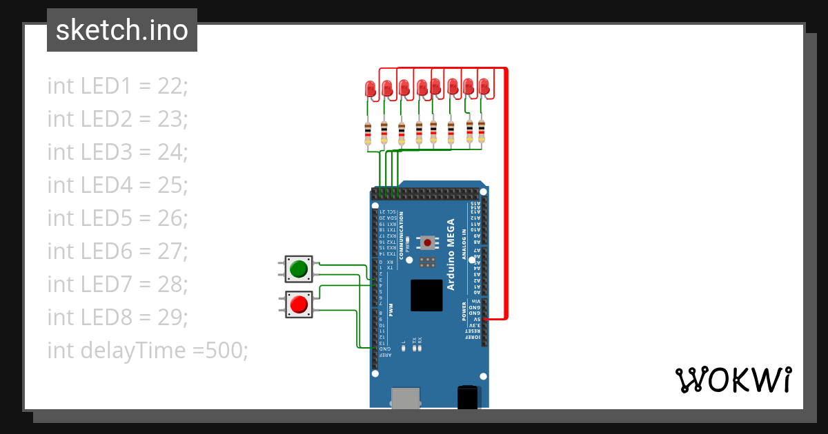 sketch.ino - Wokwi ESP32, STM32, Arduino Simulator