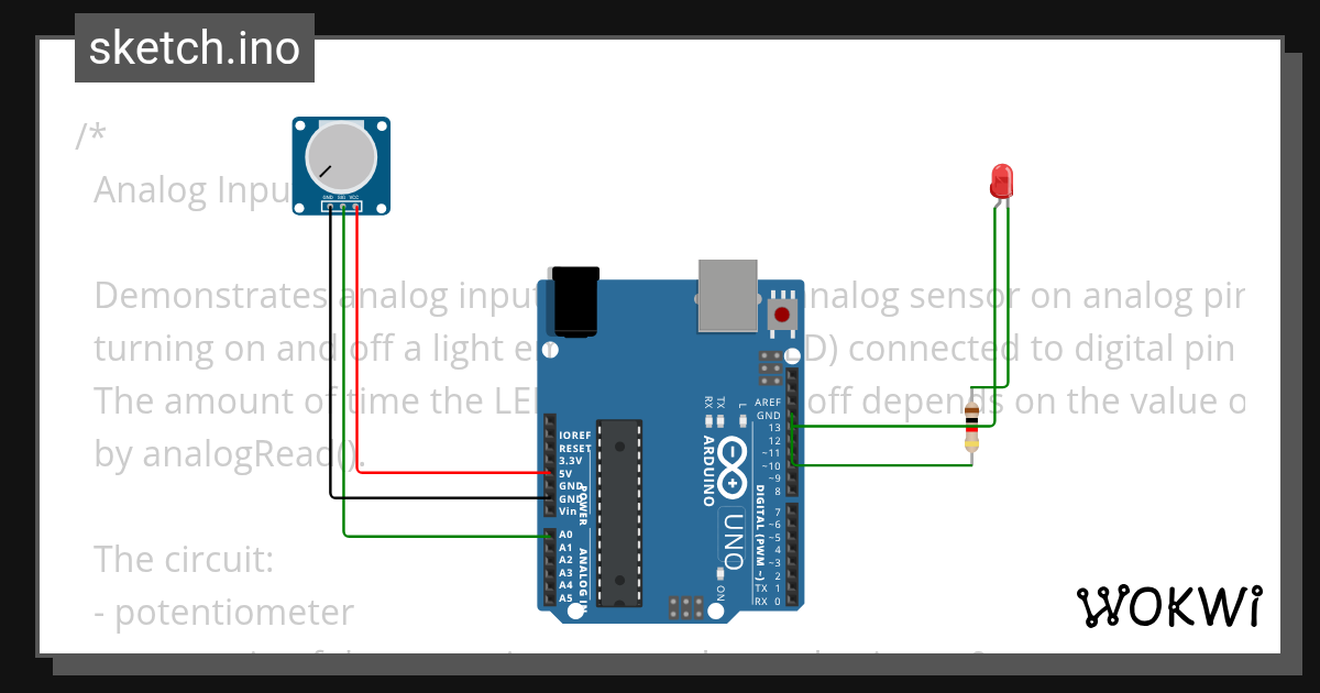 sketch.ino - Wokwi ESP32, STM32, Arduino Simulator