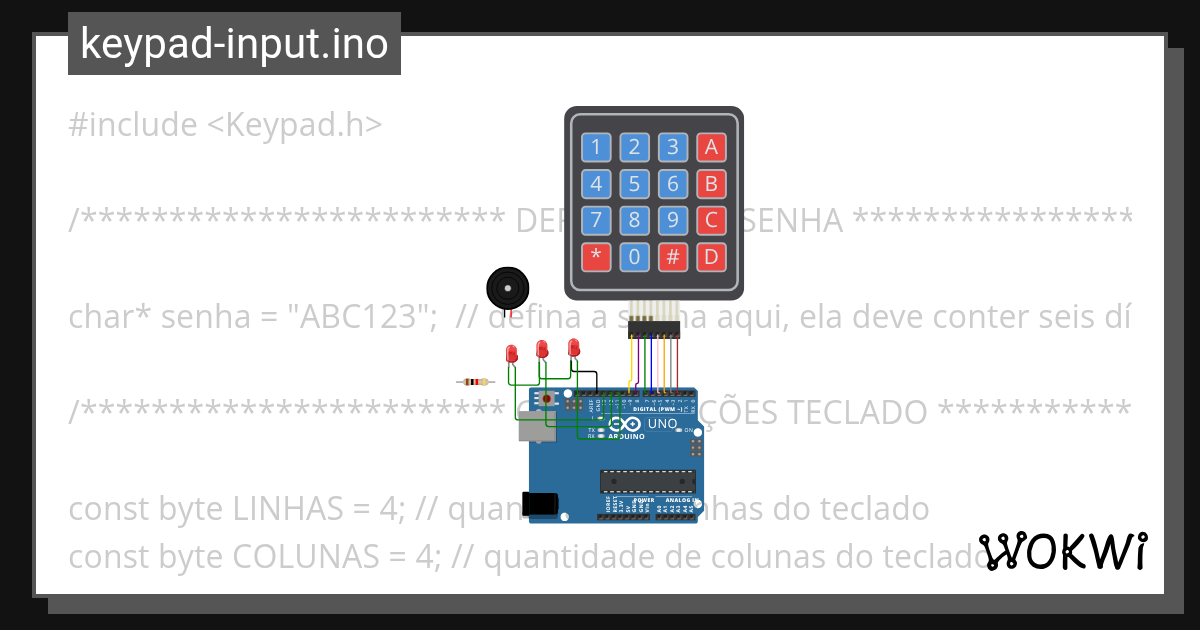 Keypad O Wokwi Arduino And Esp32 Simulator 8592