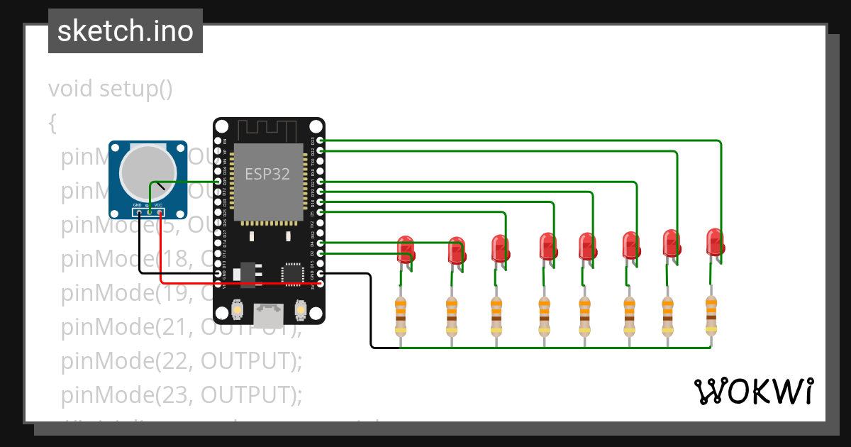 Wokwi - Online ESP32, STM32, Arduino Simulator
