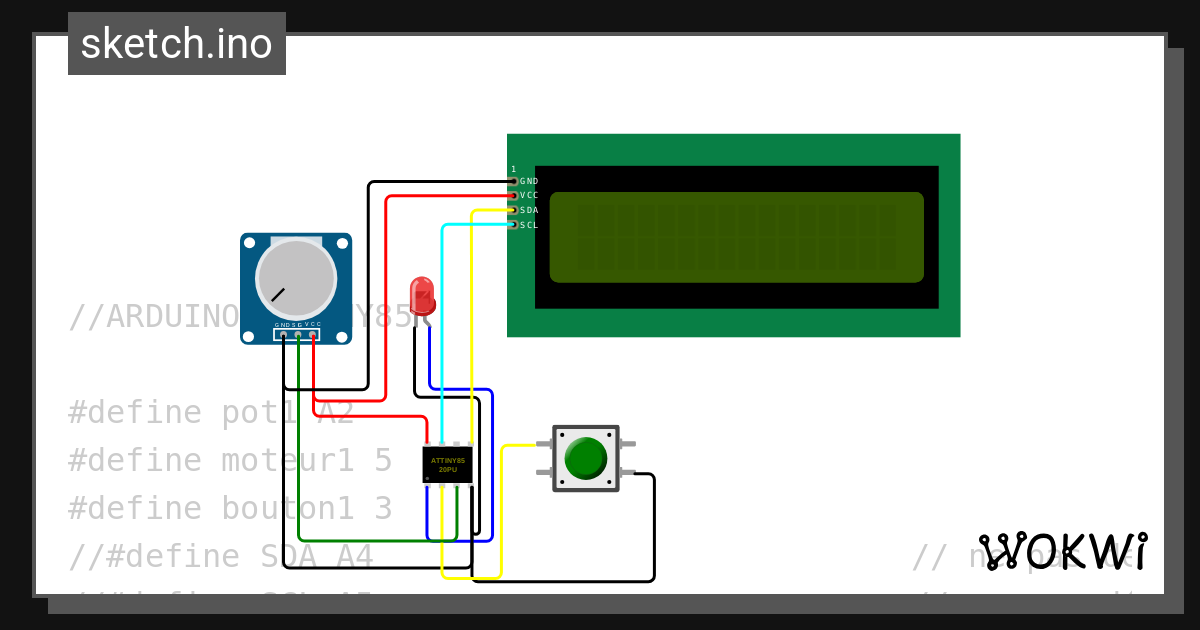 Pompe Dosage Attiny Wokwi Esp32 Stm32 Arduino Simulator