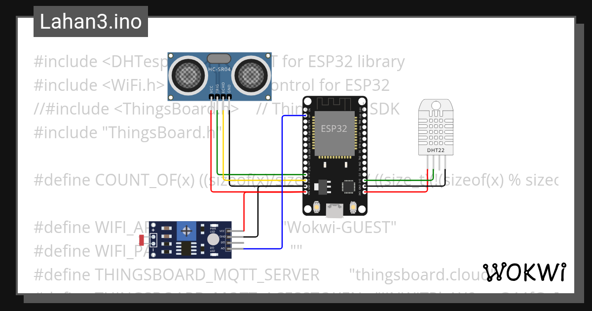 Lahan3.ino - Wokwi ESP32, STM32, Arduino Simulator