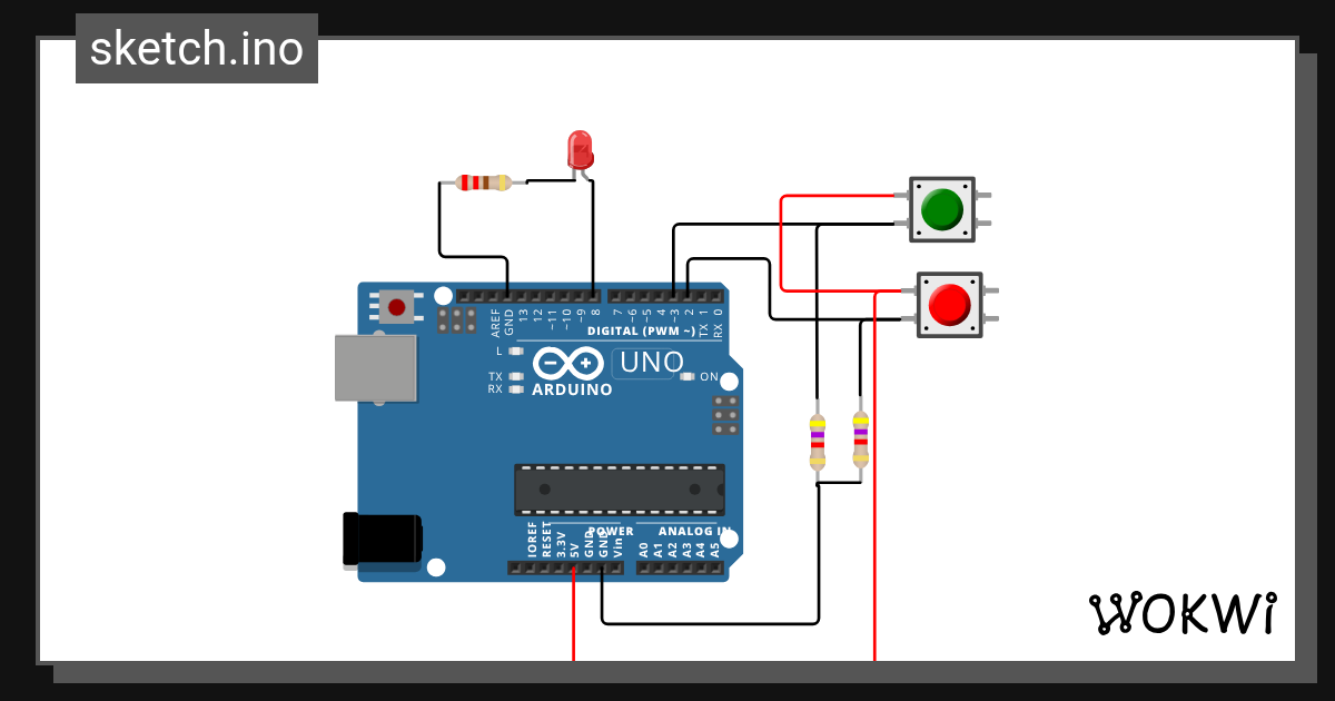 sketch.ino - Wokwi ESP32, STM32, Arduino Simulator