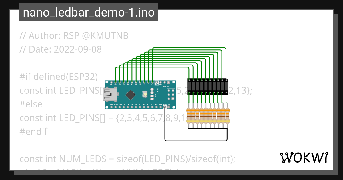 nano_ledbar_demo-1.ino - Wokwi ESP32, STM32, Arduino Simulator