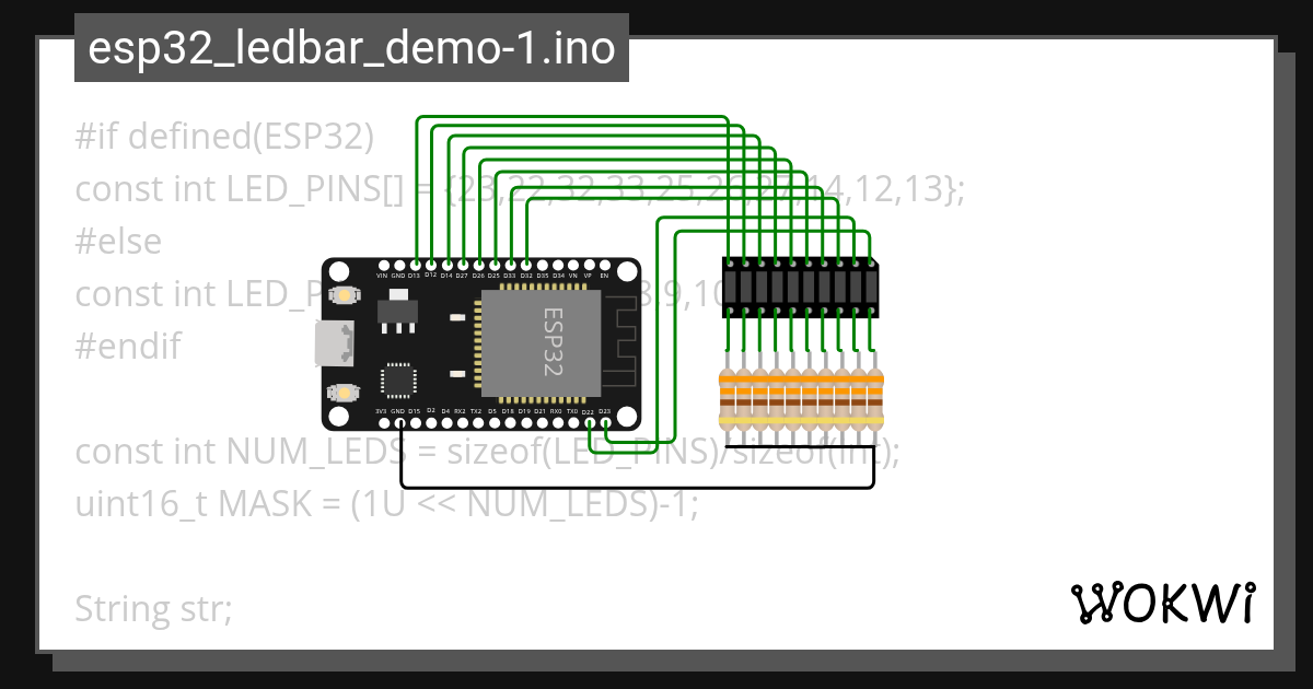 esp32_ledbar_demo-1.ino - Wokwi ESP32, STM32, Arduino Simulator