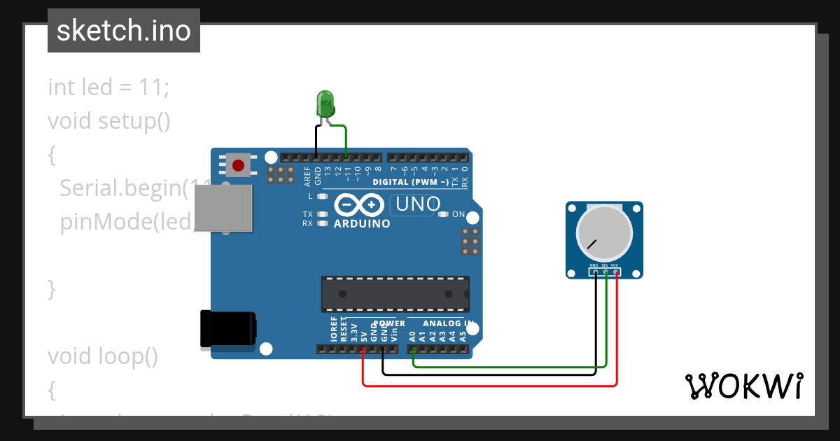 sketch.ino - Wokwi ESP32, STM32, Arduino Simulator