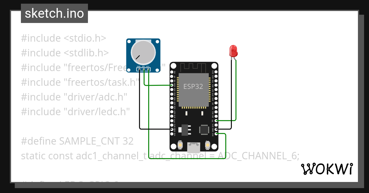 led_dimmer - Wokwi Arduino and ESP32 Simulator
