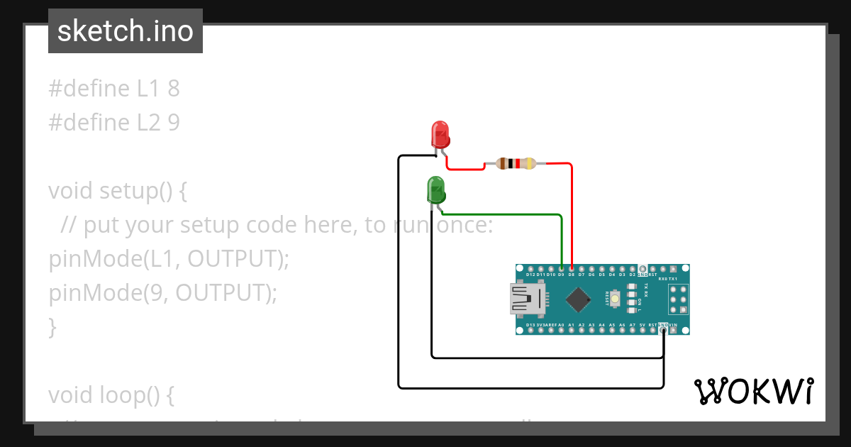 การทดลองที่1 Wokwi Esp32 Stm32 Arduino Simulator 6413