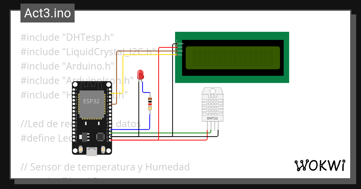 Act3.ino - Wokwi ESP32, STM32, Arduino Simulator
