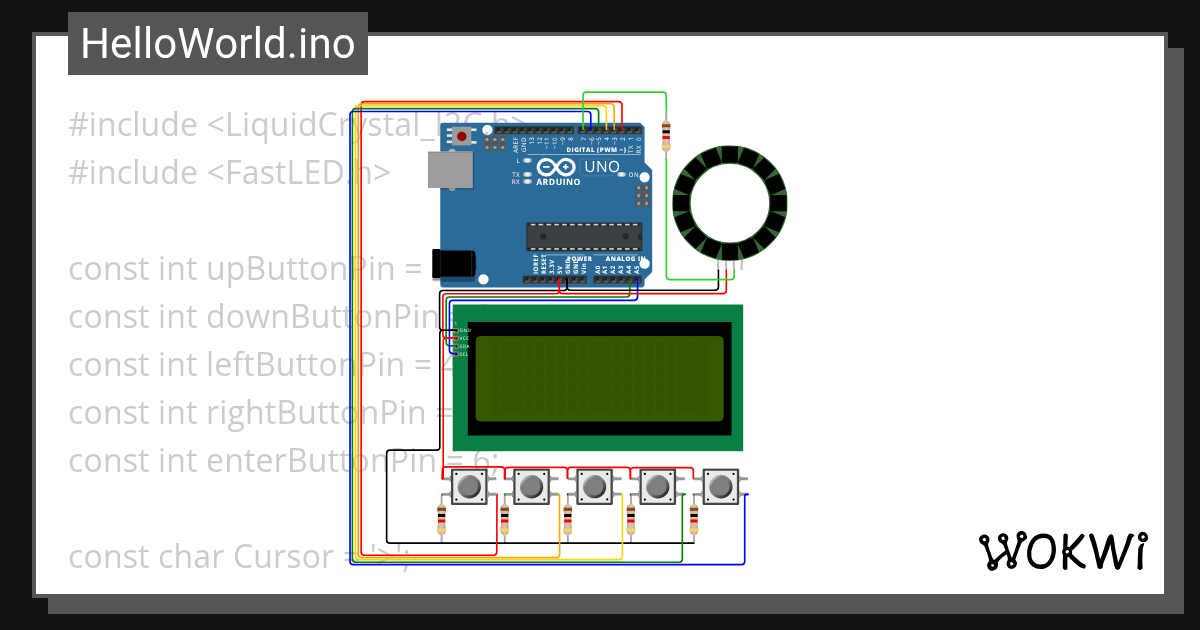 The Wall - Wokwi ESP32, STM32, Arduino Simulator