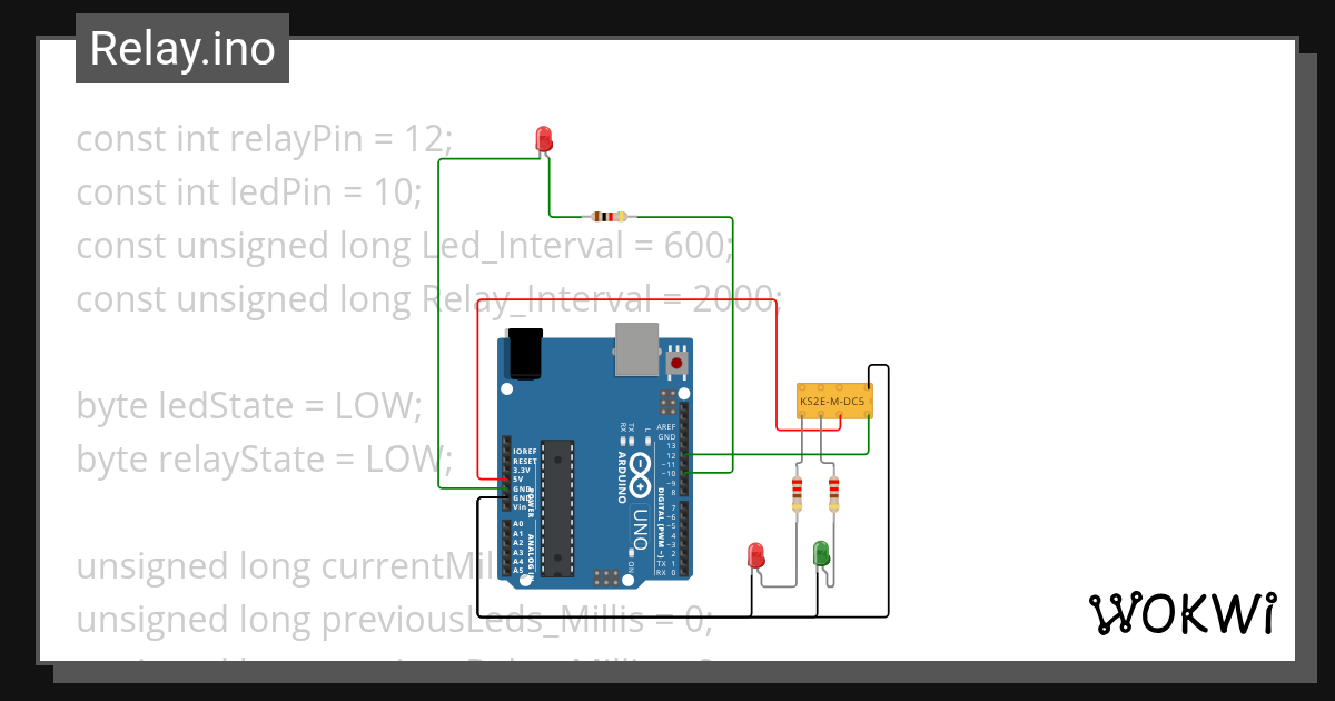 Relay.ino - Wokwi ESP32, STM32, Arduino Simulator